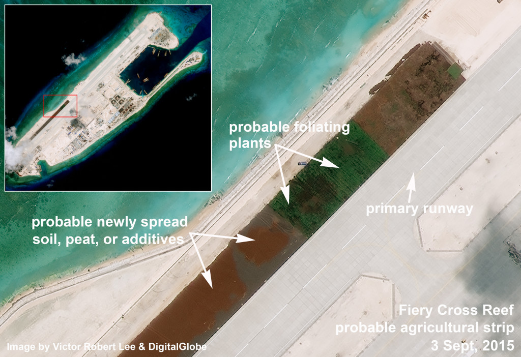 South China Sea: Satellite Imagery Shows China’s Buildup on Fiery Cross ...
