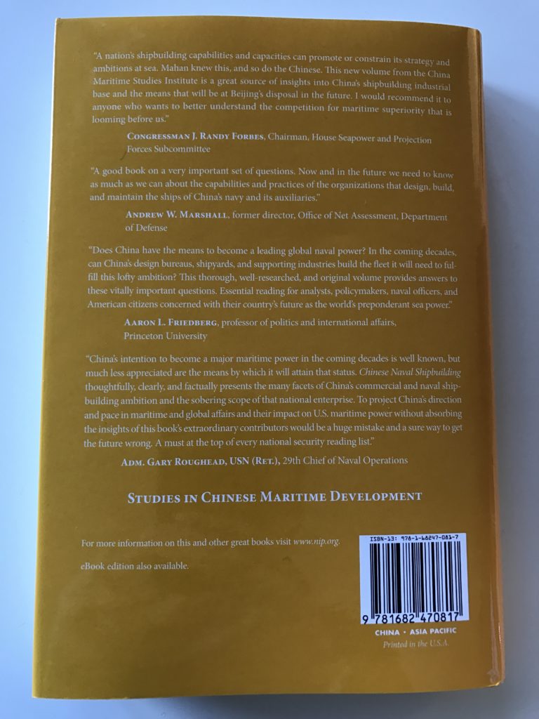 The Chinese Naval Shipbuilding Bookshelf | Andrew S. Erickson