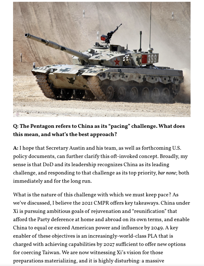 How Powerful Is China’s Military? The Pentagon’s New China Report ...