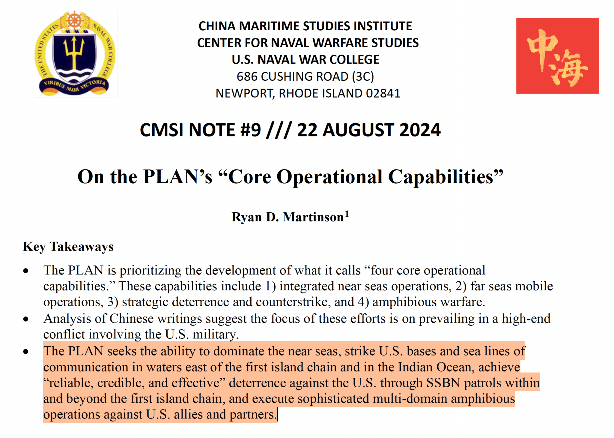 CMSI Note 11: “Admiral Miao Hua’s Fall: Further Navy Fallout?” | Andrew ...