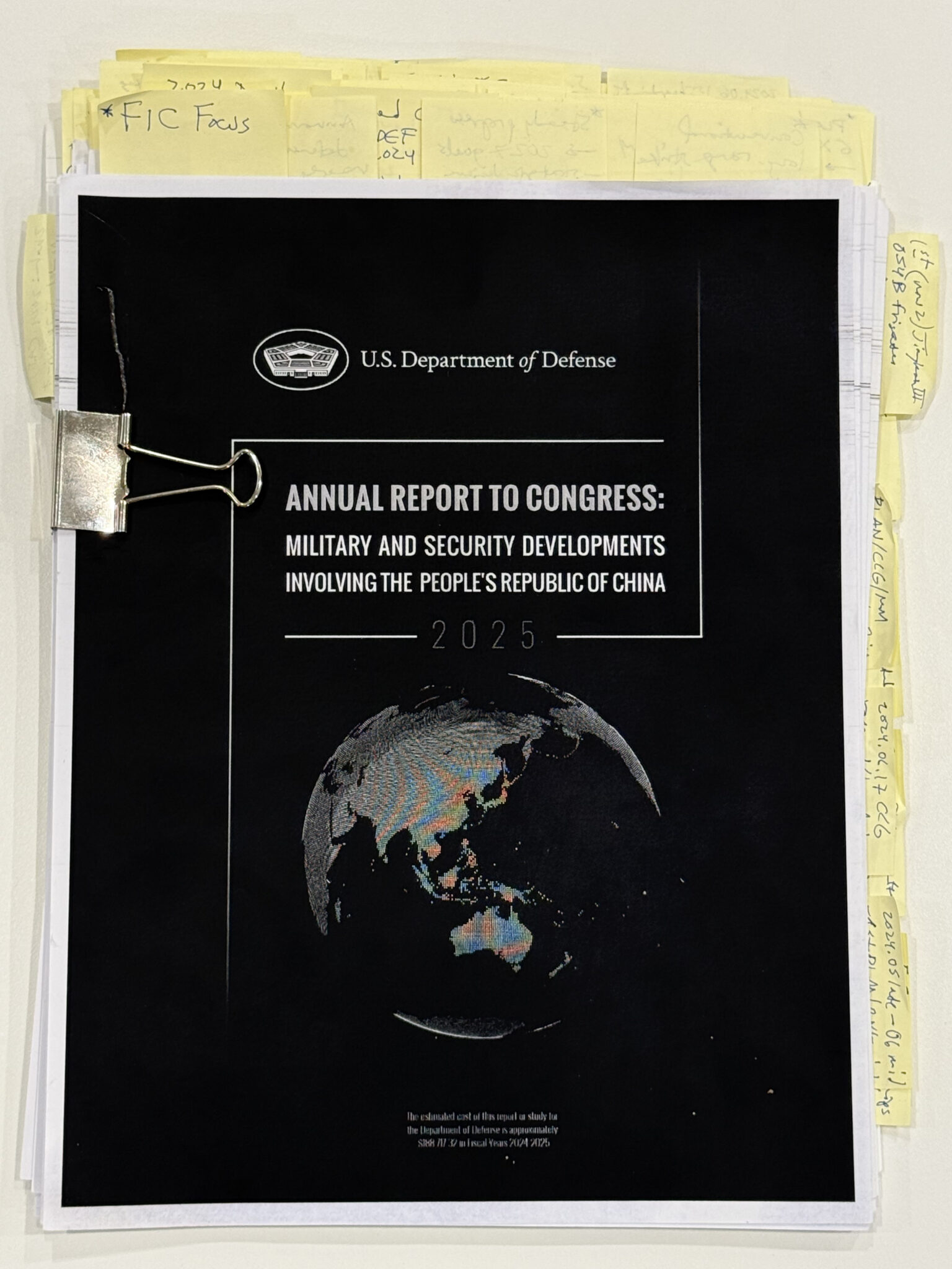 Department of War Just Released 2025 China Military Power Report–Full ...