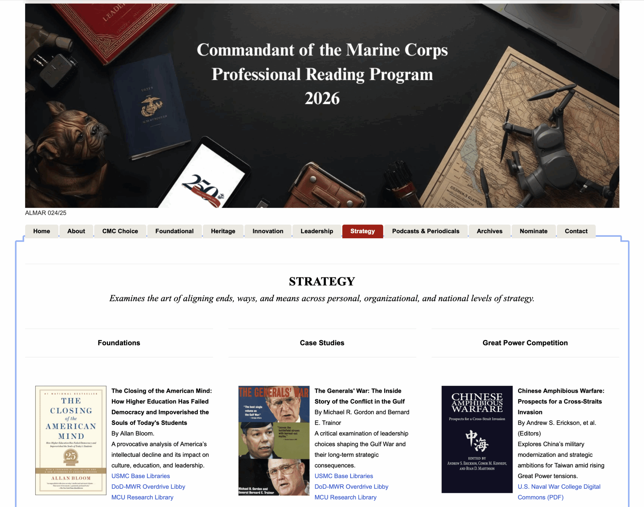 Two Years Running! “Chinese Amphibious Warfare” Selected for Commandant ...